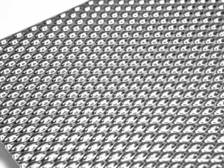 Patterned stainless steel sheet / inox plate: patterned finishes